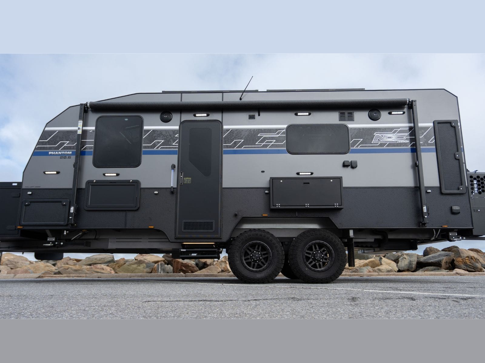NDC Phantom 20.6ft Extreme Offgrid 48V Caravan from Lonsdale Marine and ...