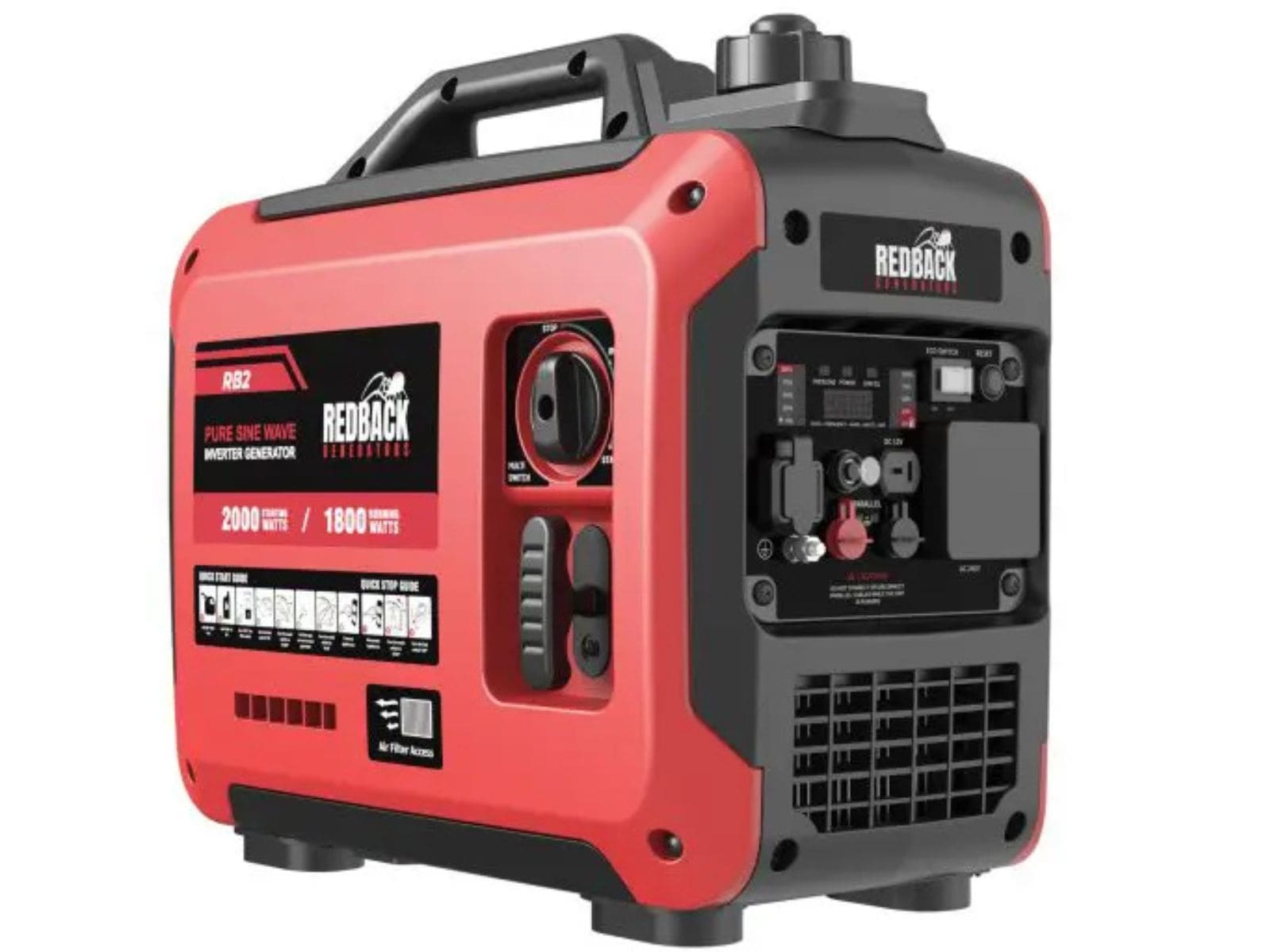 Redback RB2 | Portable Inverter Generator | 2000W 2KVA from iTechworld ...
